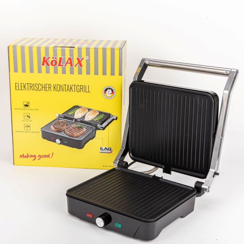 Panini Press Grill Indoor Sandwich Maker with Temperature Setting, 4 ...